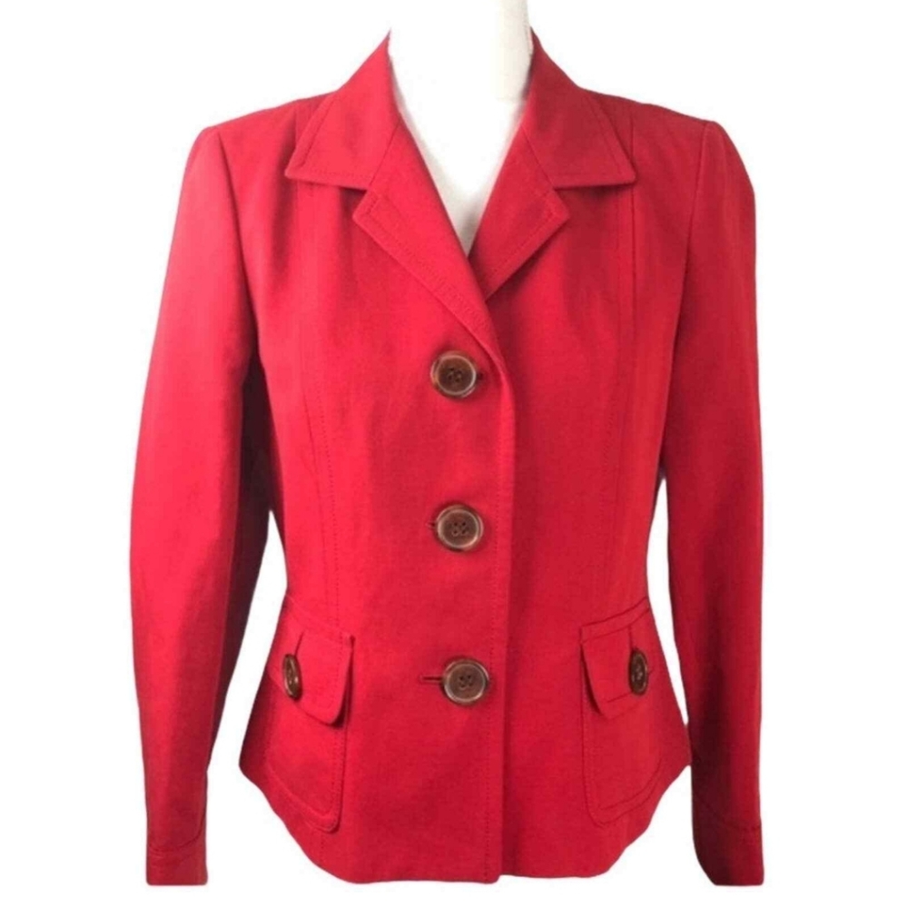 Talbots Red Blazer - Gem
